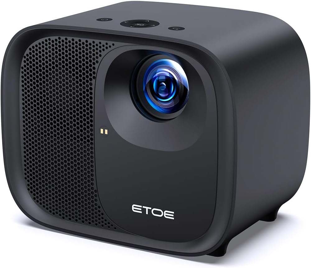 Etoe E3 1080p Smart Projector | Etoe Tasche schwarz | Zustand: Sehr Gut ...